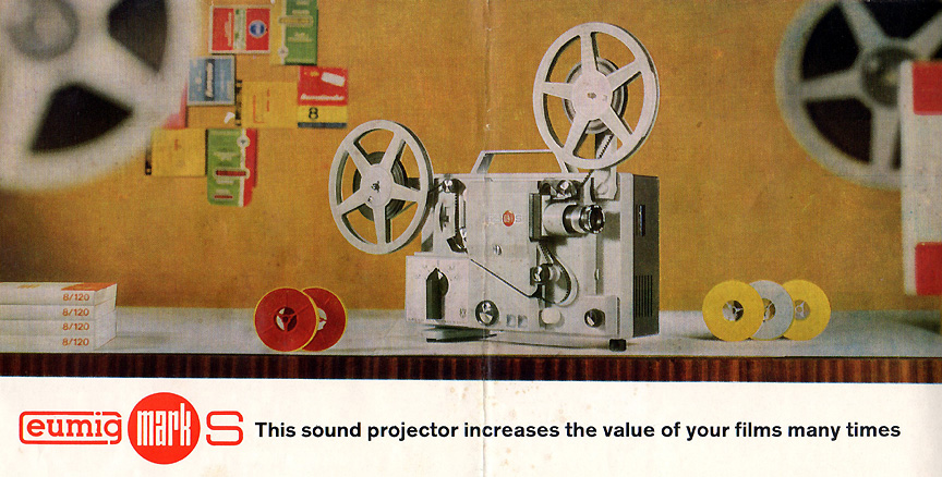 STANDARD 8MM SOUND MOVIE PROJECTORS
